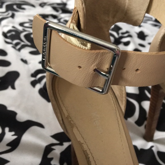 Calvin Klein | Shoes | Calvin Klein Ankle Strapped Heels | Poshmark